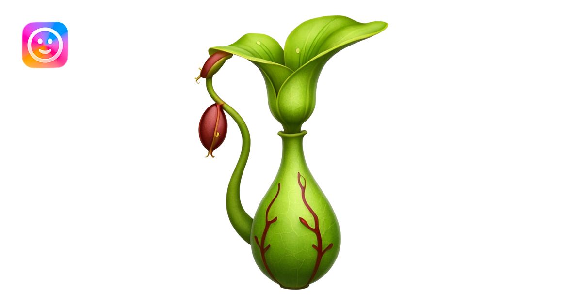 pitcher plant emoji | AI Emoji Generator