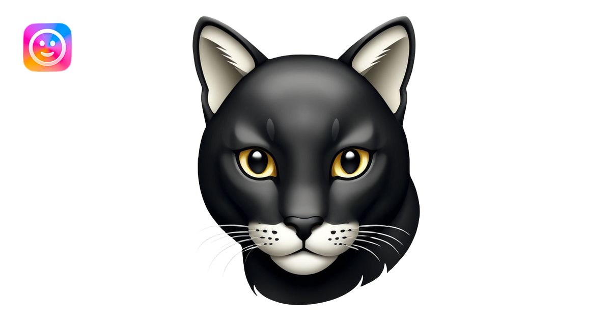 Logo de la marca puma emoji | AI Emoji Generator