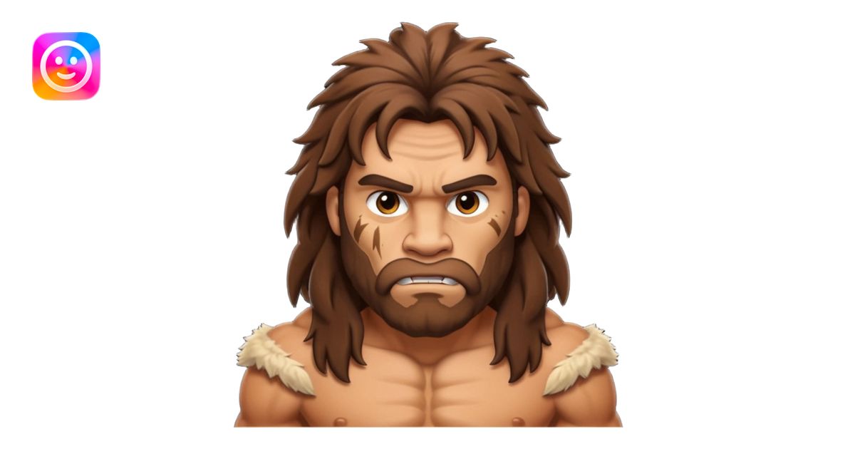 Caveman emoji | AI Emoji Generator