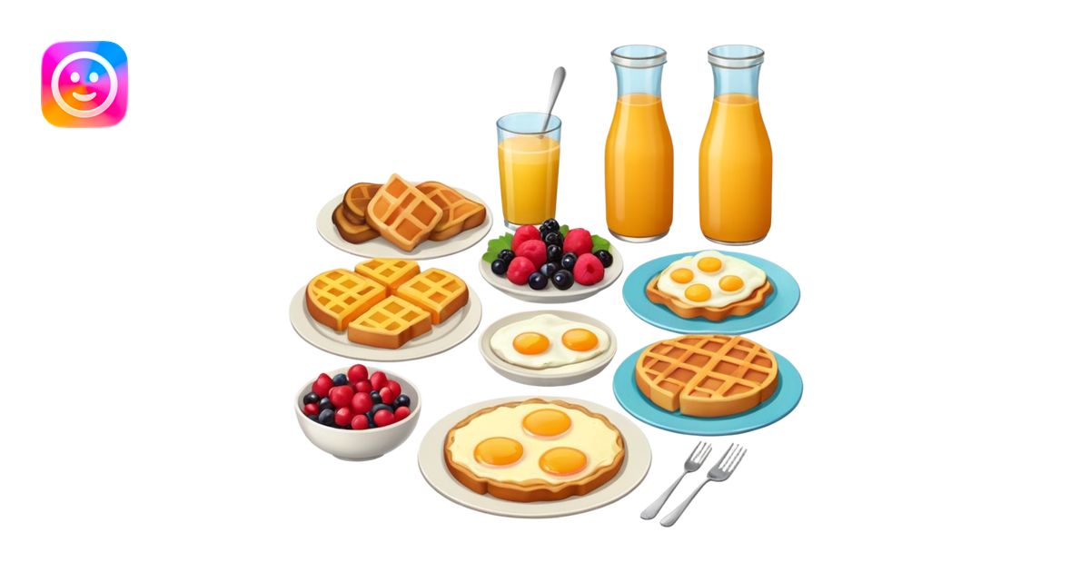 Brunch emoji | AI Emoji Generator