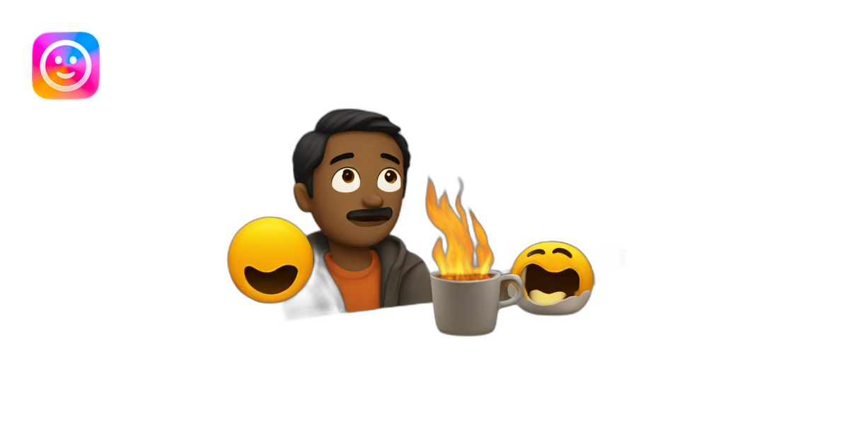 this is fine emoji | AI Emoji Generator