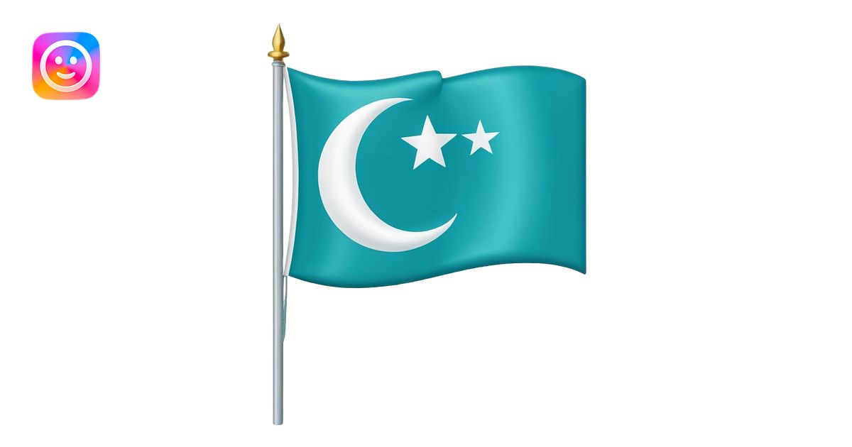 Turkuaz renginde türk bayrağı yapar mısın. Bayrak. I want to flag ...