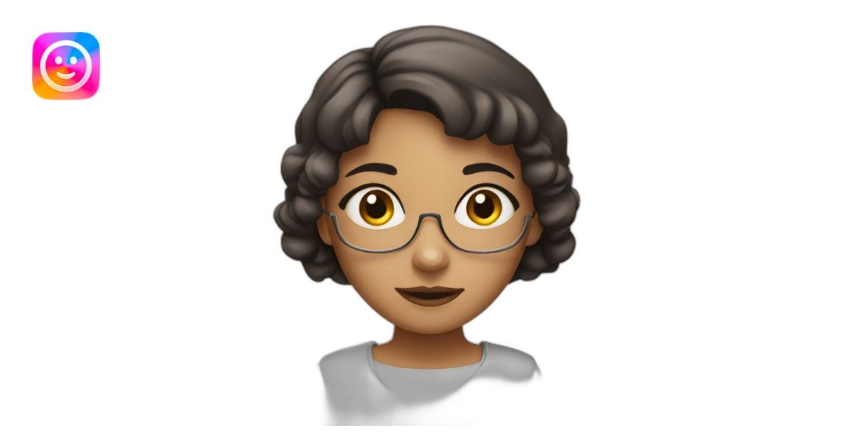 fille intello emoji | AI Emoji Generator