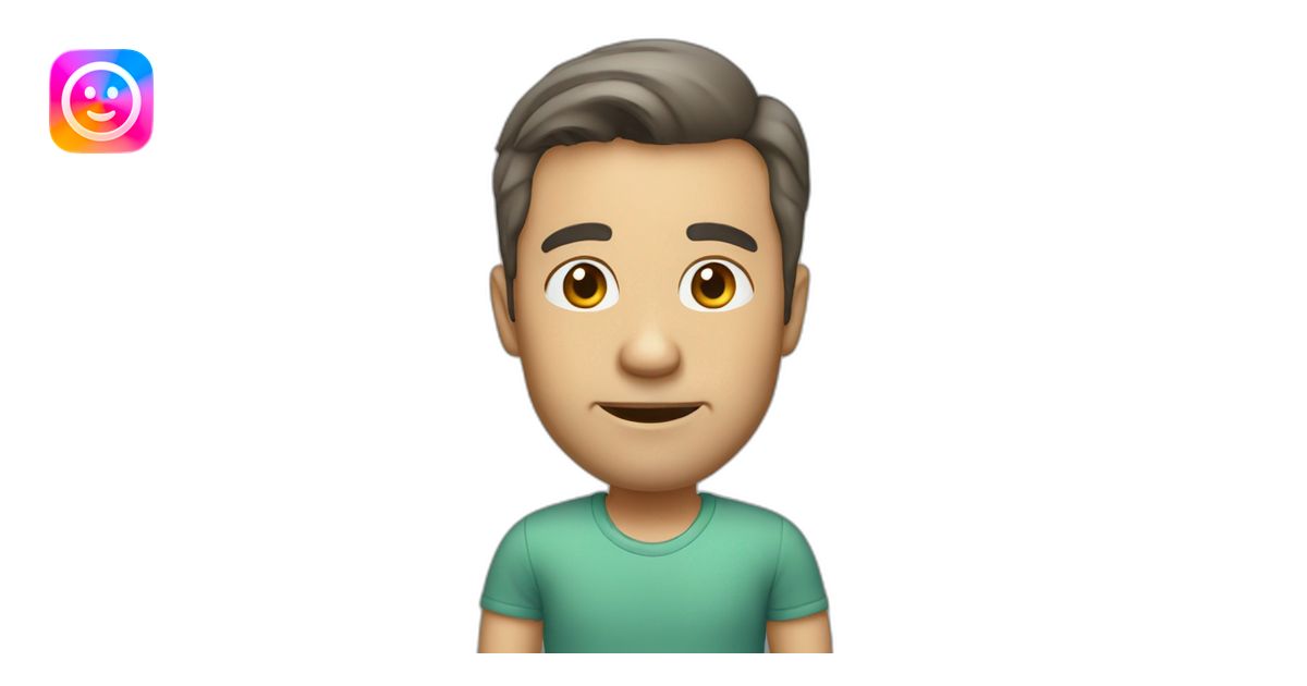 rental tenant 40yrs old midshot emoji | AI Emoji Generator
