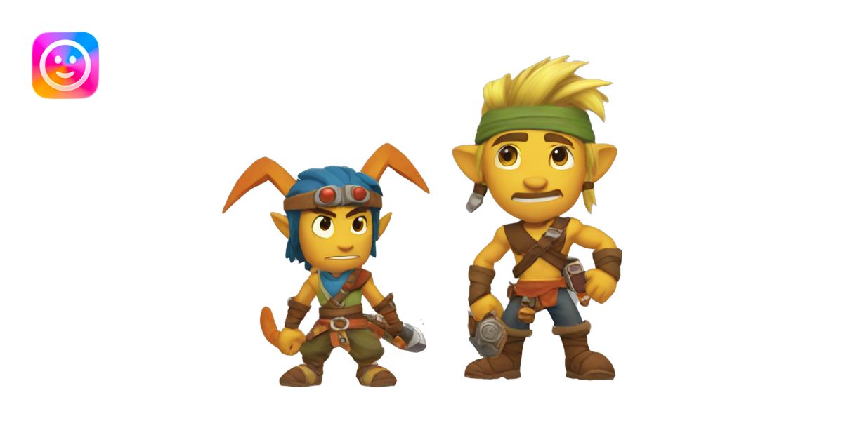 jak and daxter emoji | AI Emoji Generator