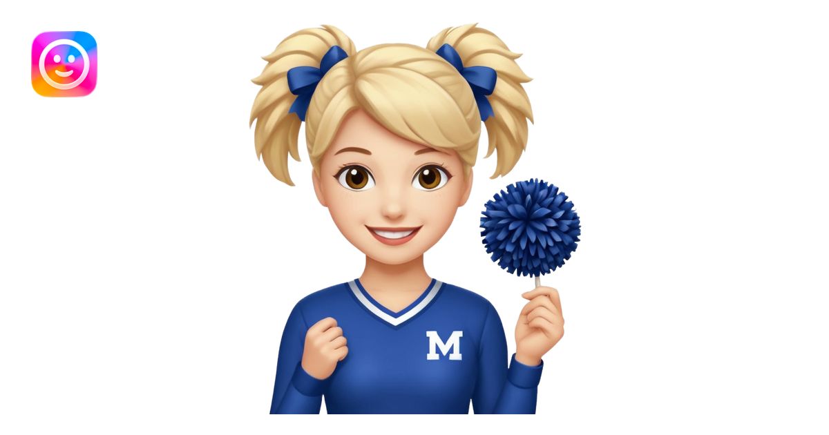 cheerleading emoji | AI Emoji Generator