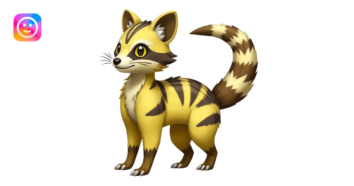 Civet-Electrike-Manectric-Genet-Furret-Fakemon-Pokémon-fusion-creature ...