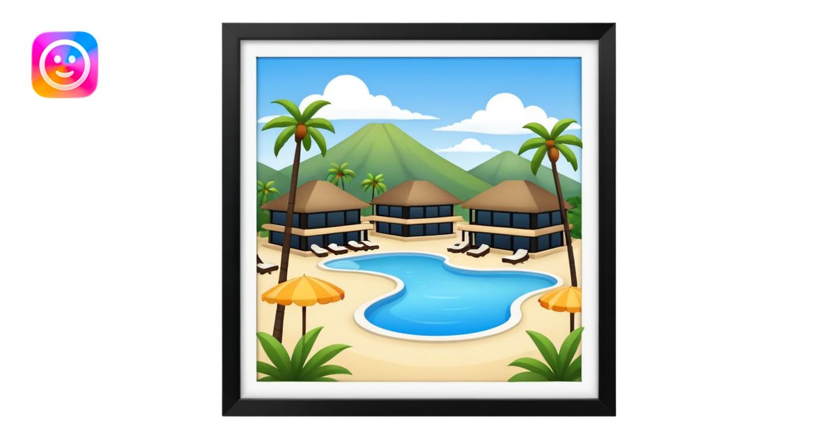 resort emoji | AI Emoji Generator