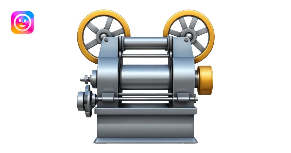 Production machine emoji | AI Emoji Generator