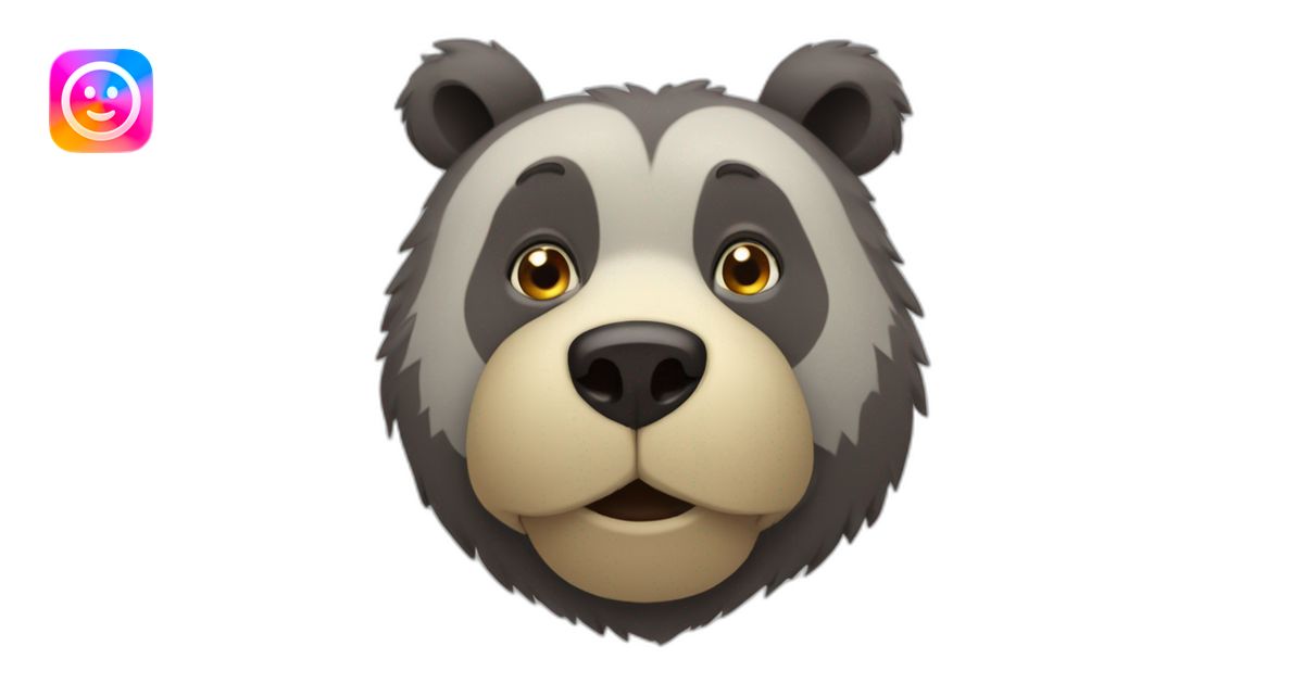 Oso baloo llamado bladimir emoji | AI Emoji Generator
