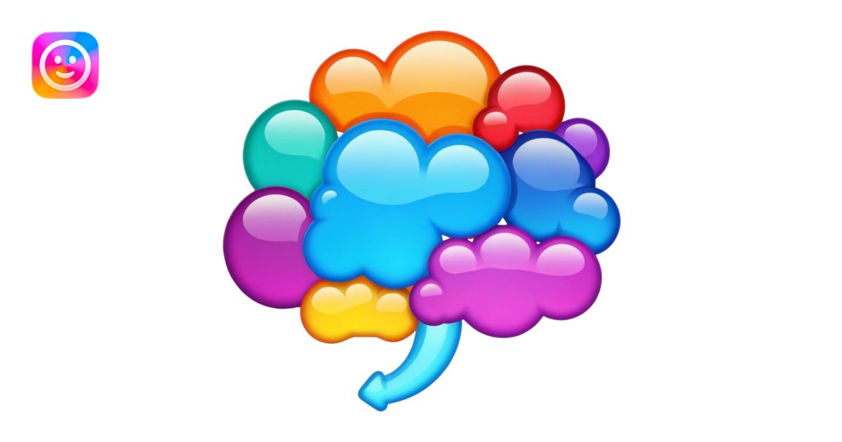 Psychology (ThoughtArc) emoji | AI Emoji Generator