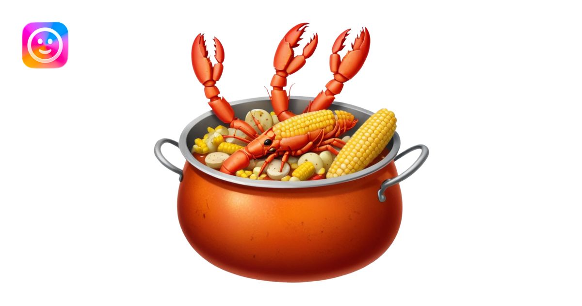 Cajun seafood boil emoji | AI Emoji Generator