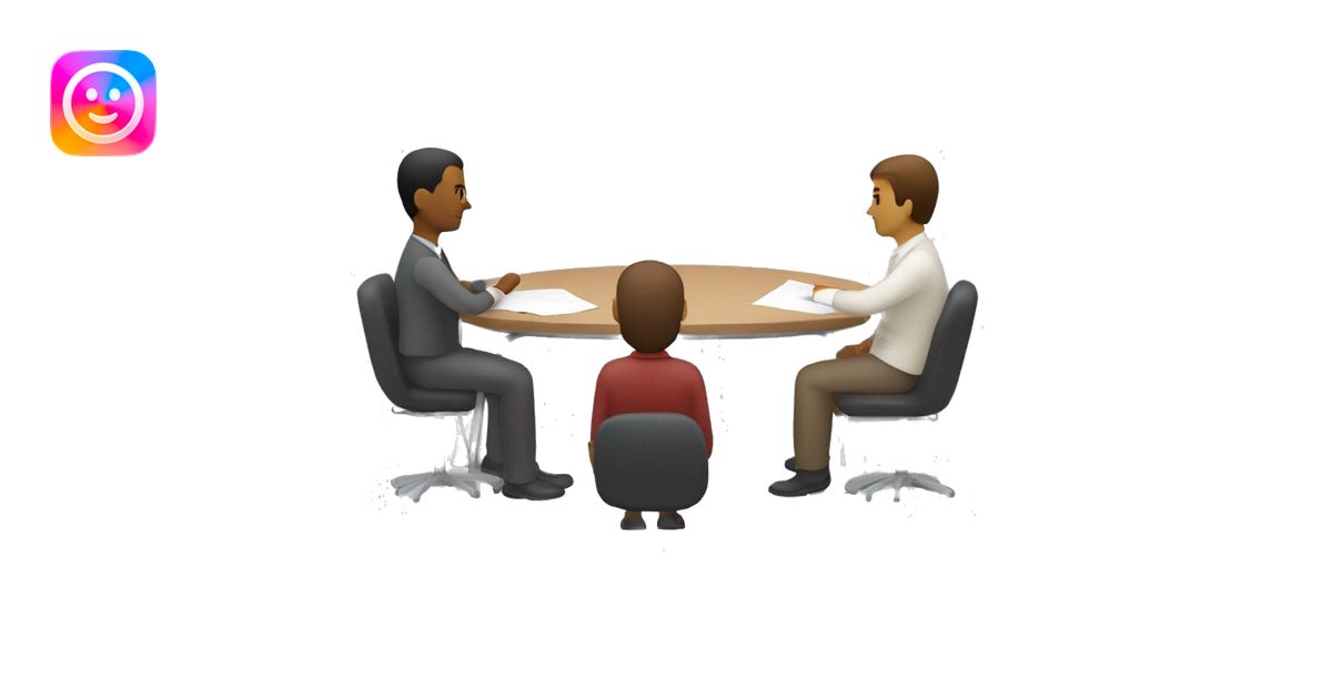 Description: An emoji to indicate that it’s time for a group discussion ...