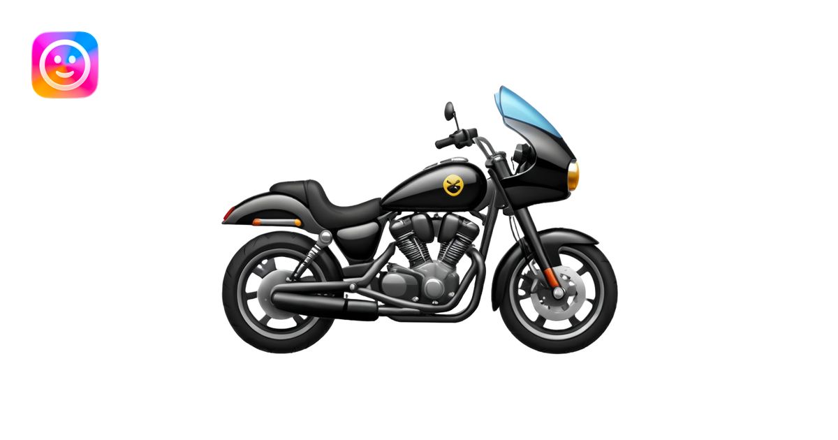motor cycle emoji | AI Emoji Generator