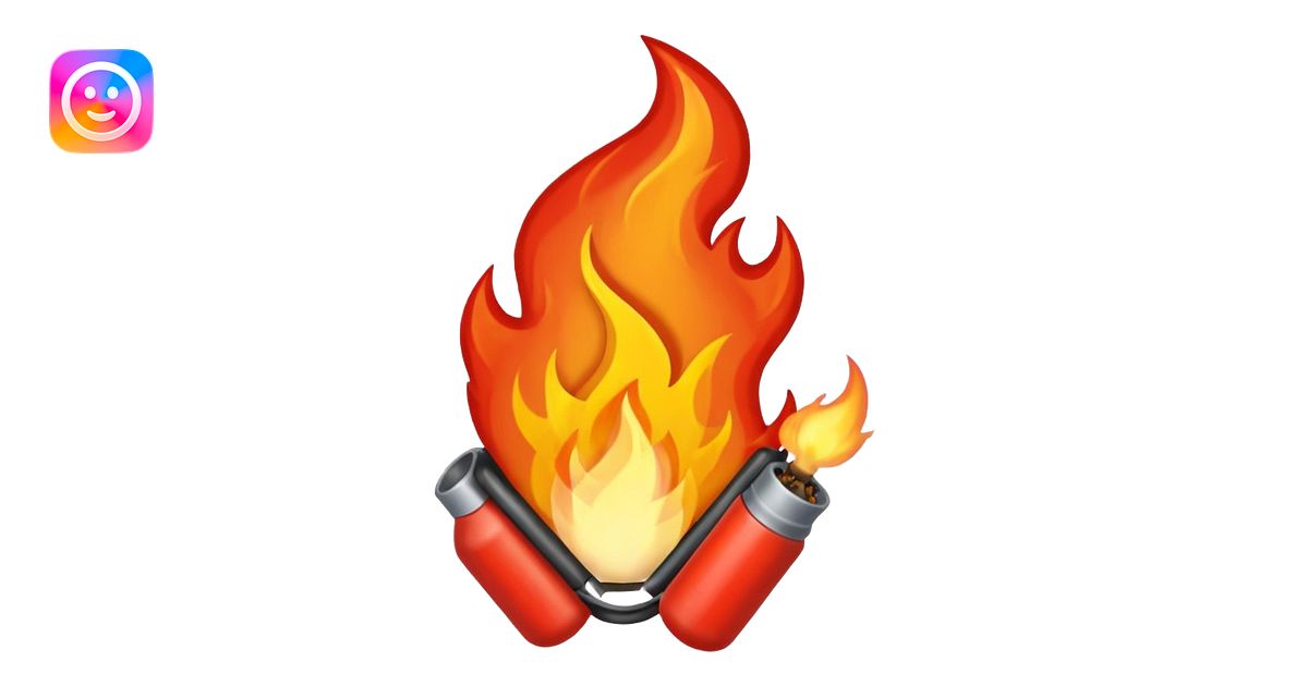 fire starter emoji | AI Emoji Generator