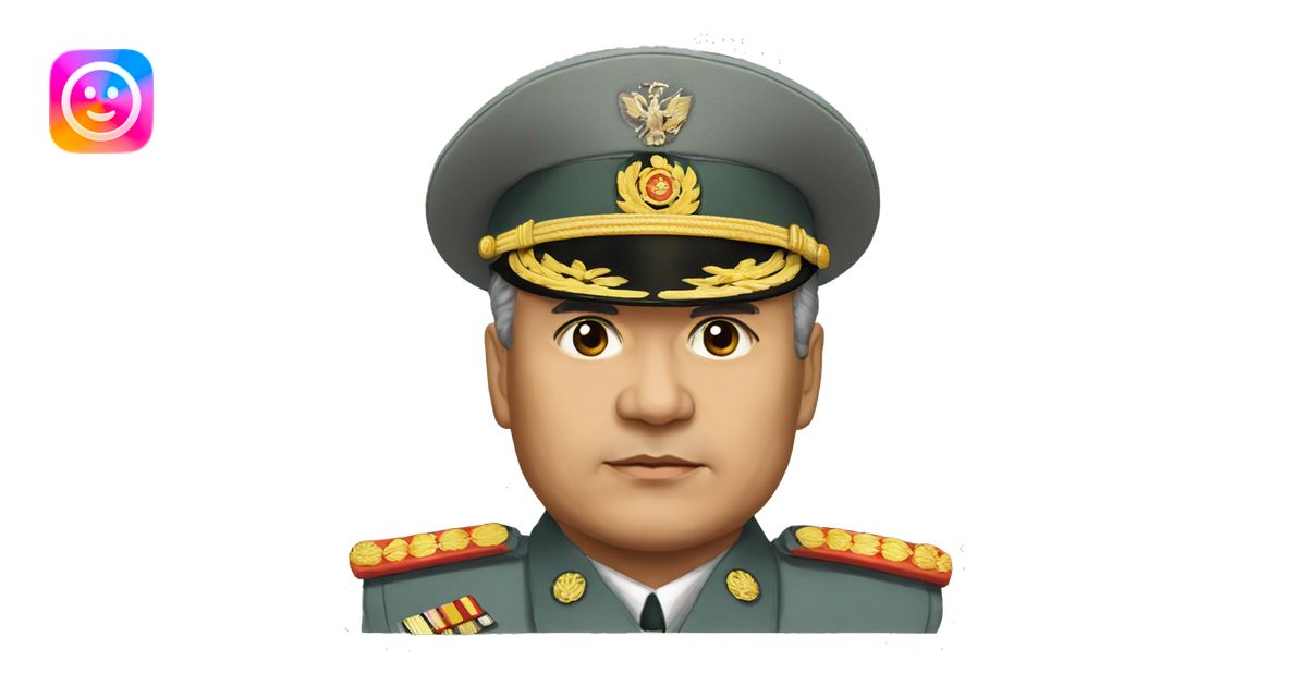 General Shoigu emoji | AI Emoji Generator