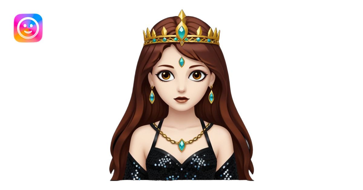 Libera, Goddess of Death from Gods and Goddesses with long dark auburn ...