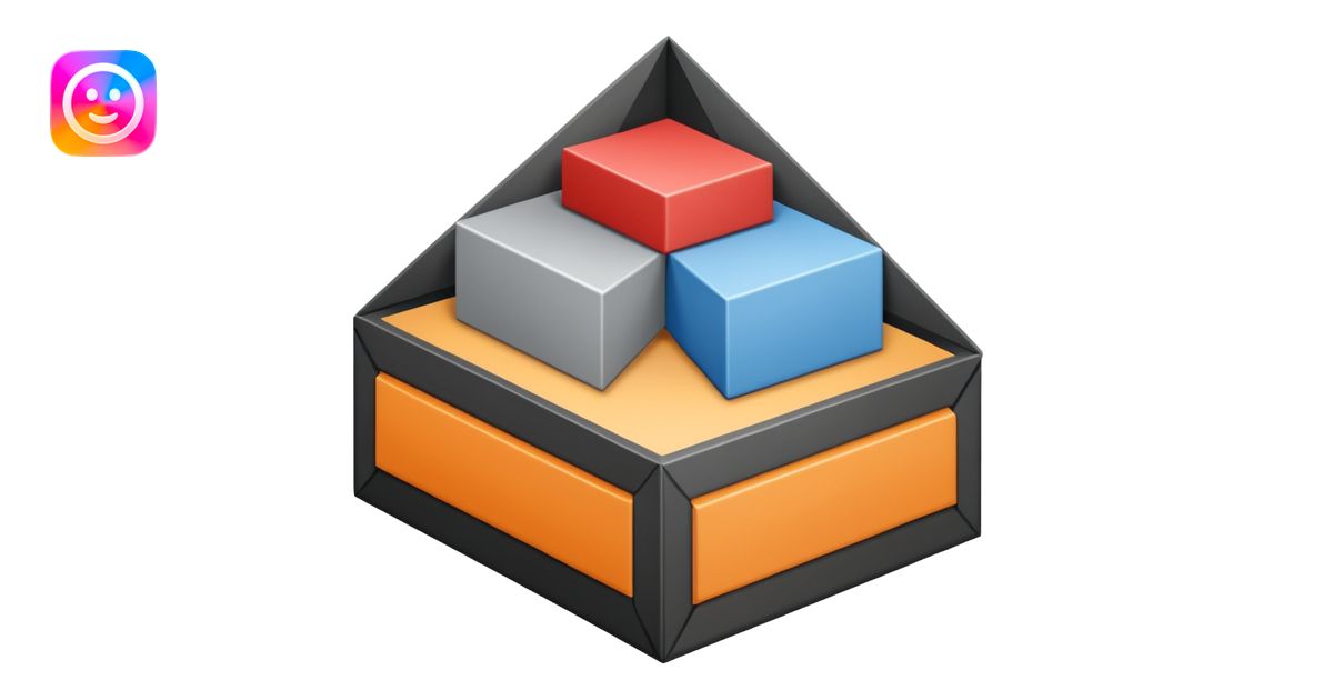 2-d triangle with boxes inside like a bureaucratic system (NOT 3D ...