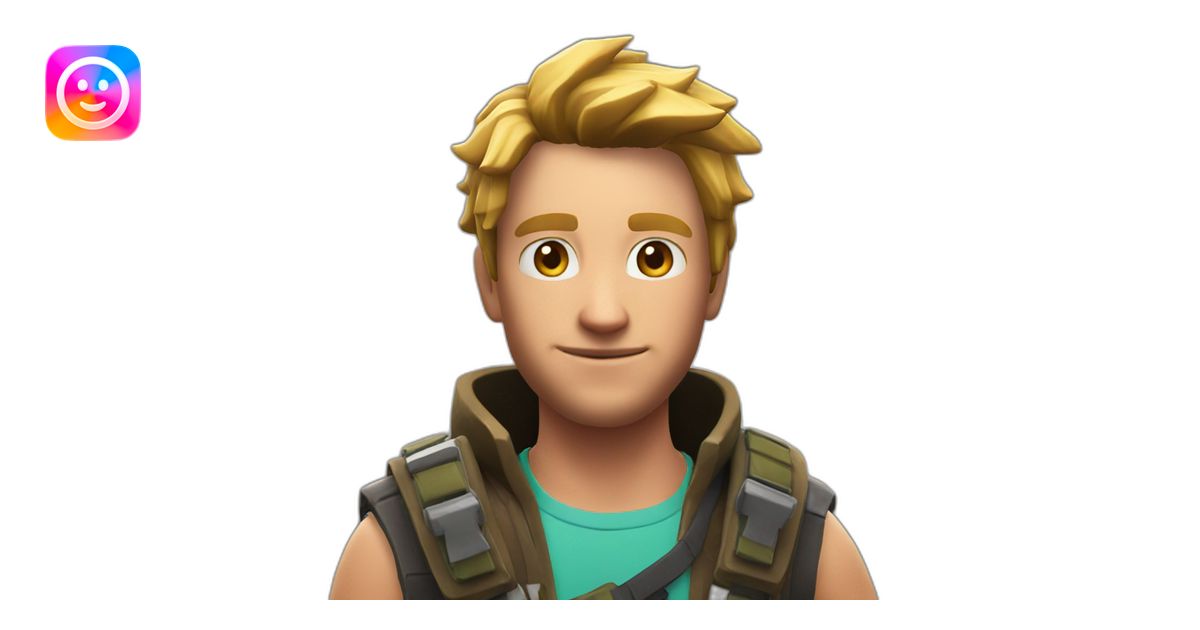 Fortnite player emoji | AI Emoji Generator