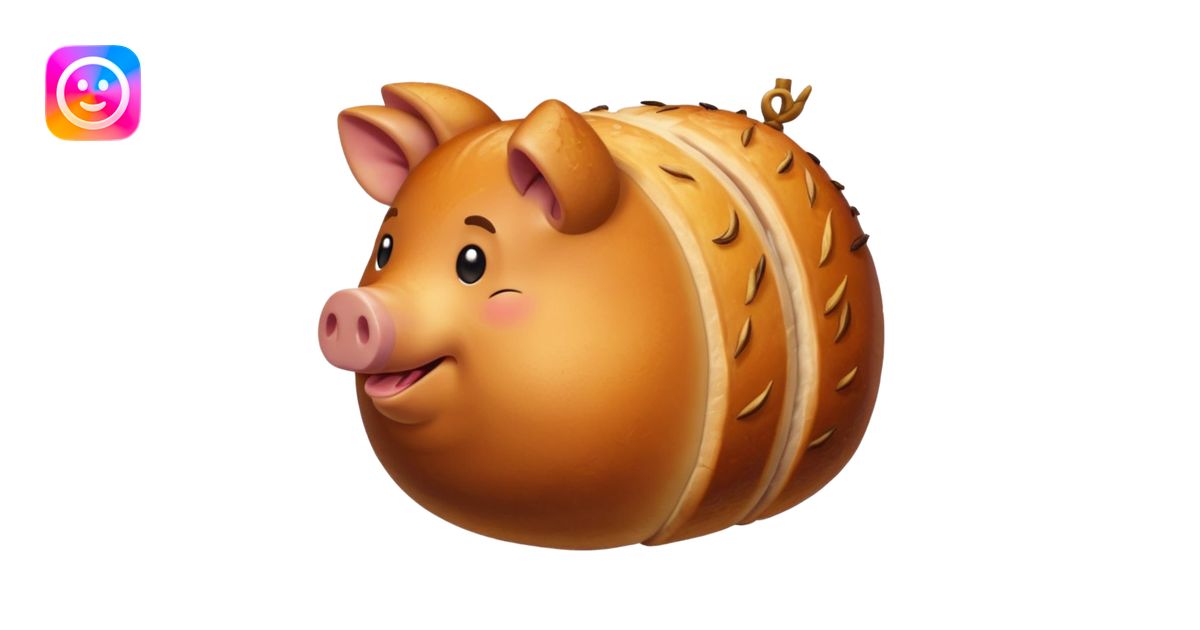a roasted joint of pork emoji emoji | AI Emoji Generator