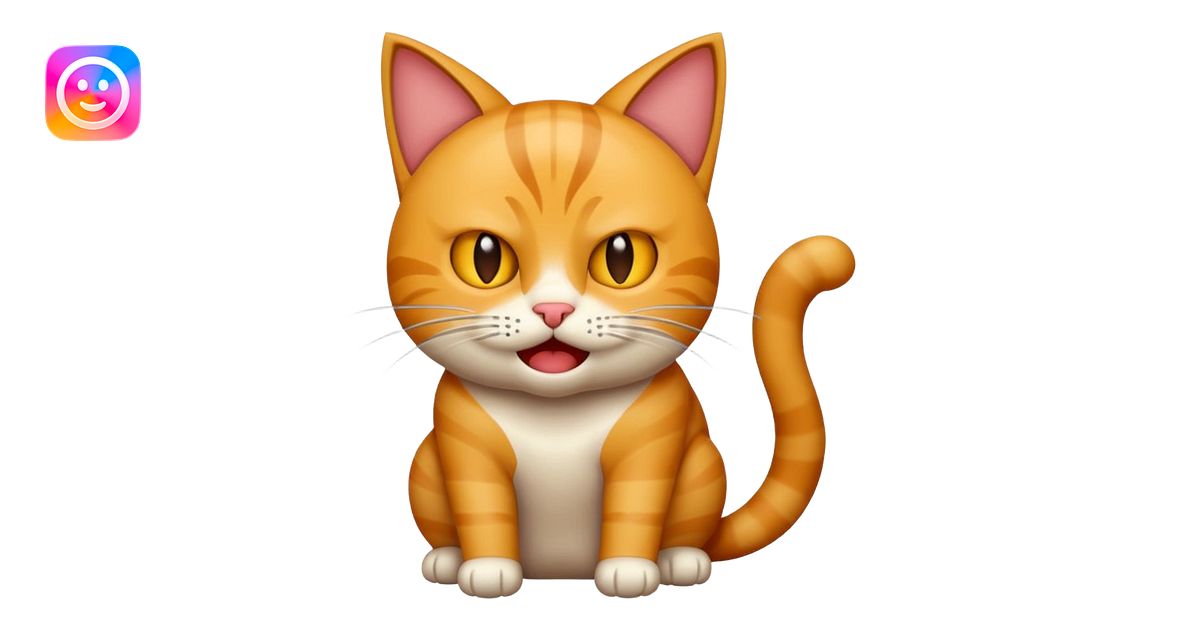 gato scratching and mad emoji | AI Emoji Generator