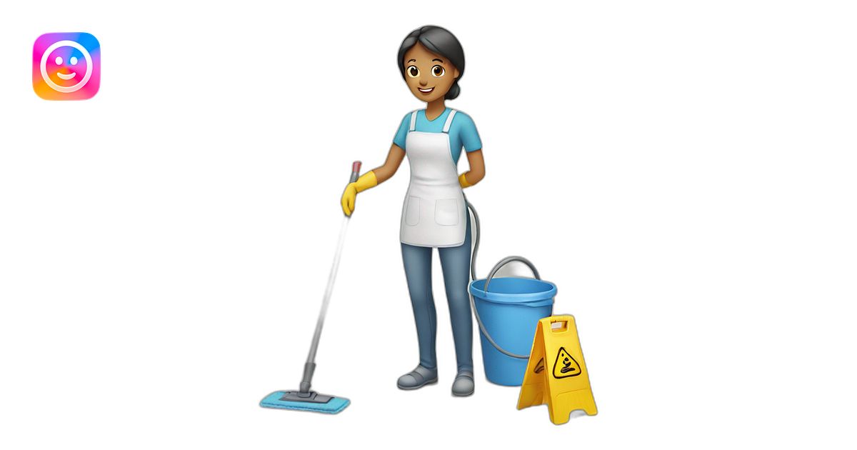 Cleaning emoji | AI Emoji Generator