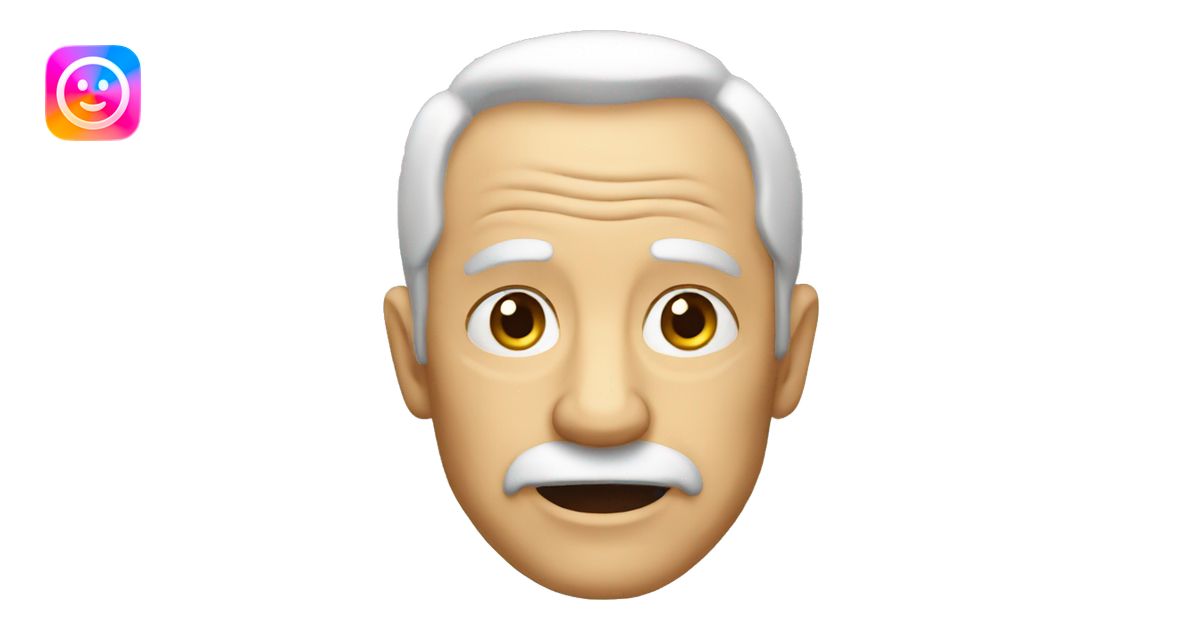 old man emoji | AI Emoji Generator