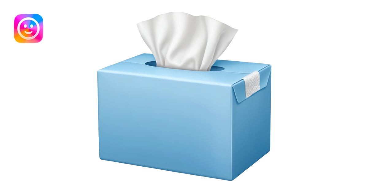 Box of tissues emoji | AI Emoji Generator