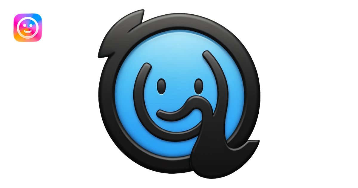 Un logo écrit plus sama emoji | AI Emoji Generator