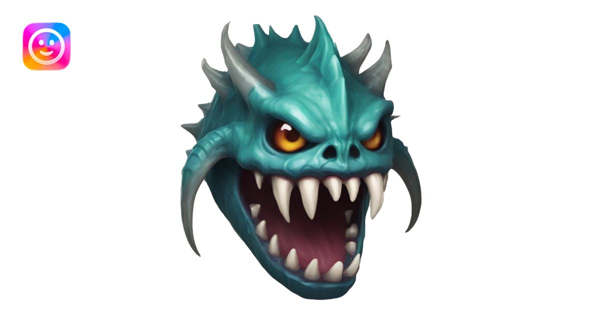 devourer from dungeons and dragons super realistic emoji | AI Emoji ...