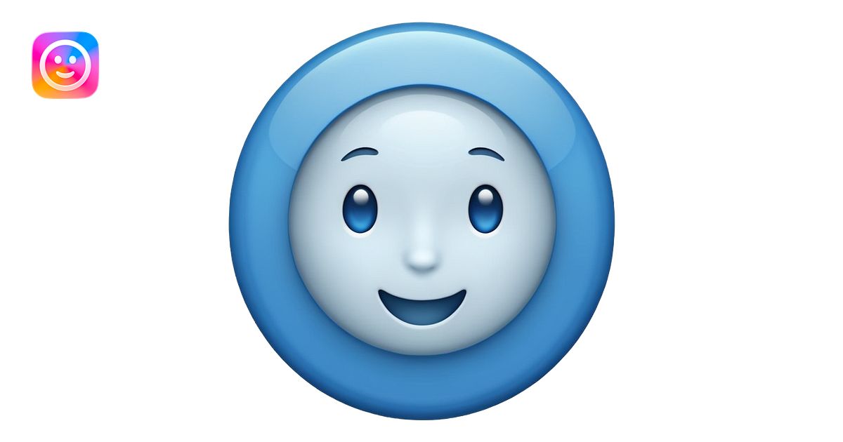 Blue tick emoji | AI Emoji Generator