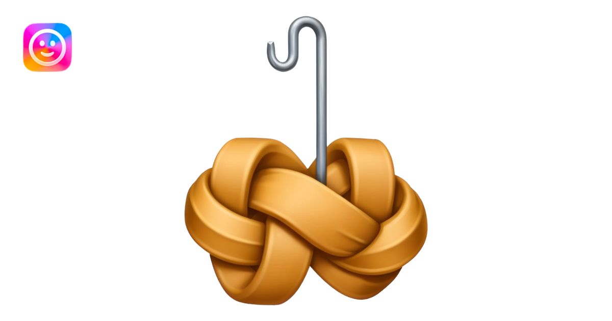 knot a rope to a metal hook emoji | AI Emoji Generator