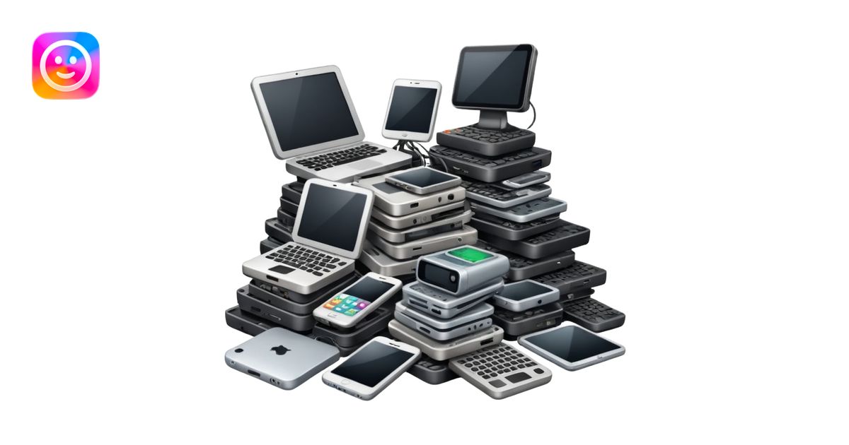 Refurbished Electronics emoji | AI Emoji Generator