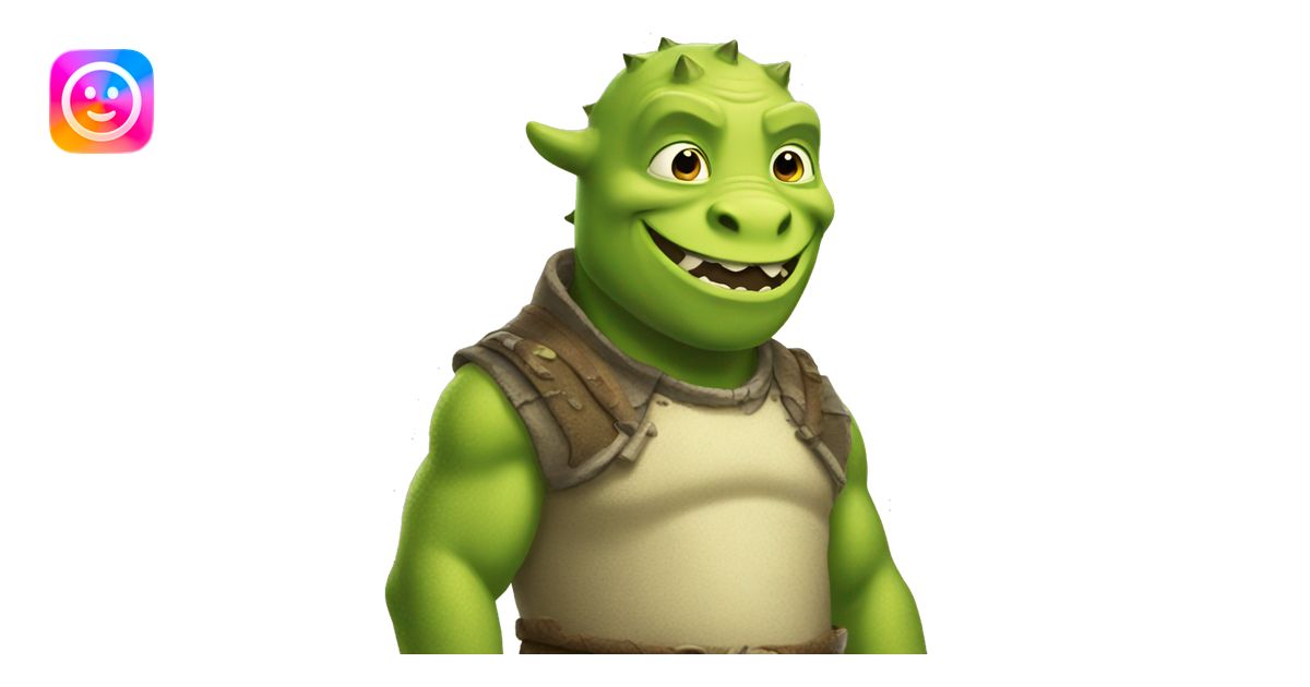Sherk emoji | AI Emoji Generator