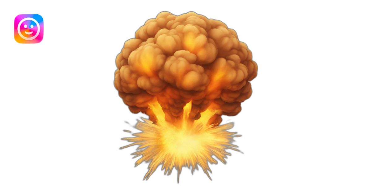 Explosion emoji | AI Emoji Generator