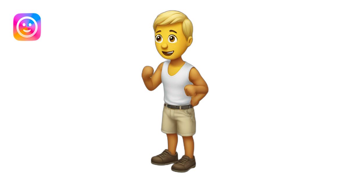Knee slapper emoji | AI Emoji Generator