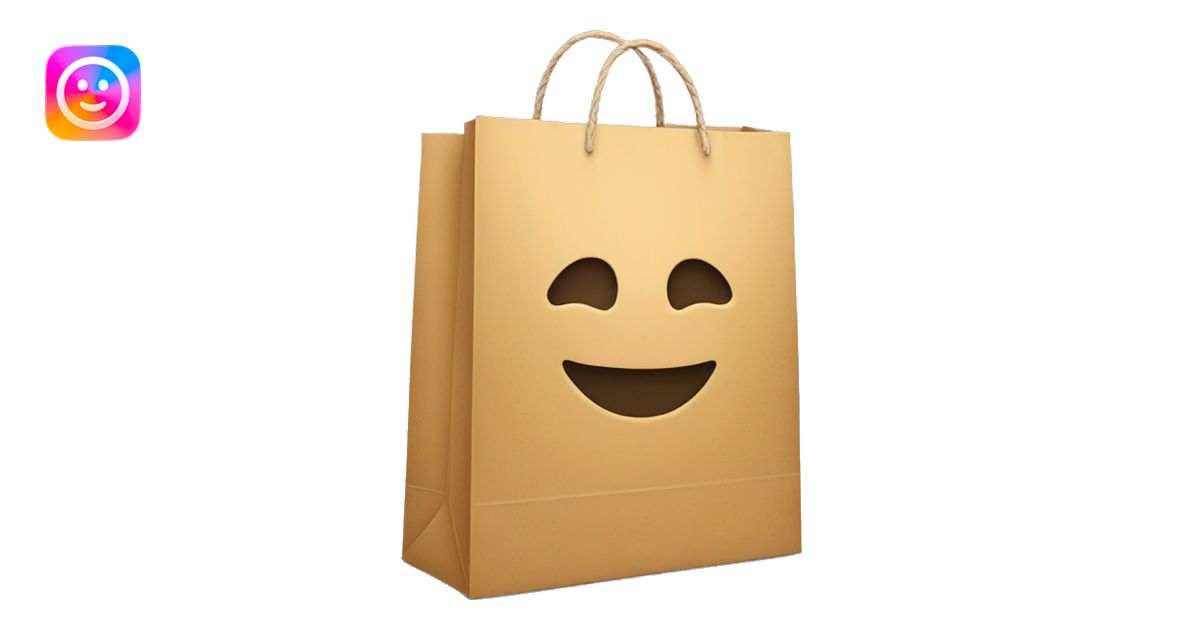 shopping bag emoji | AI Emoji Generator