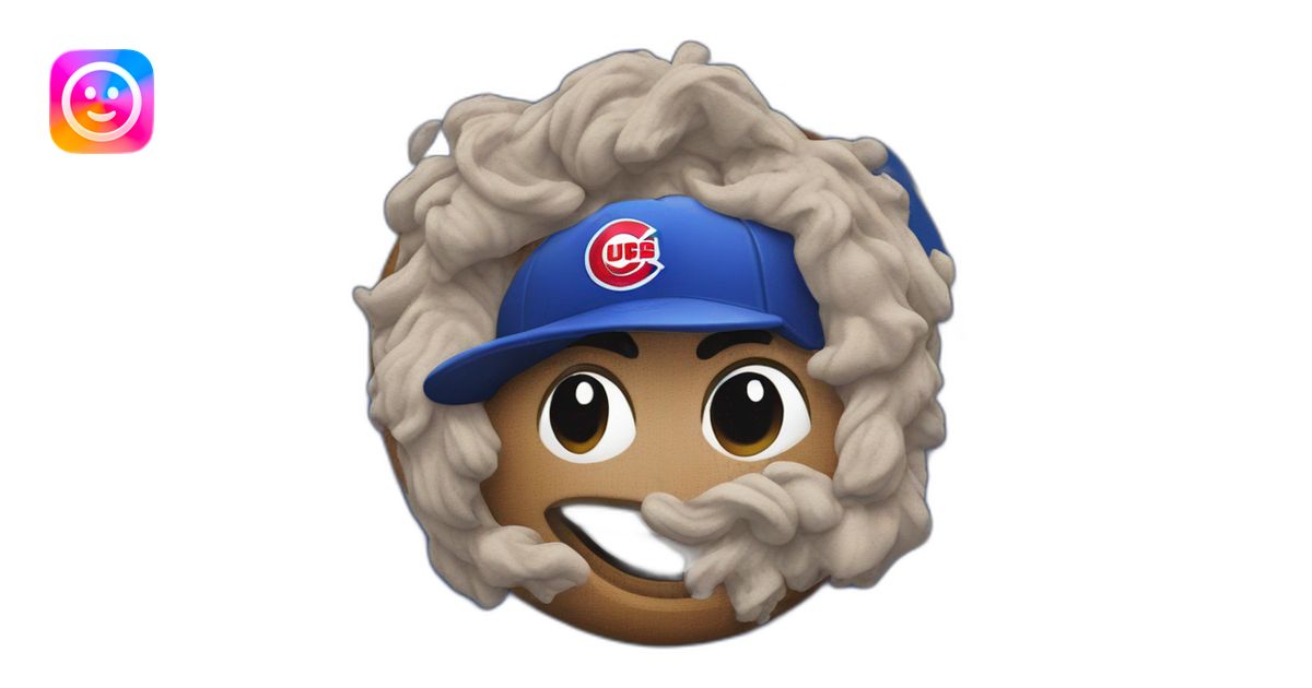Chicago Cubs logo emoji | AI Emoji Generator