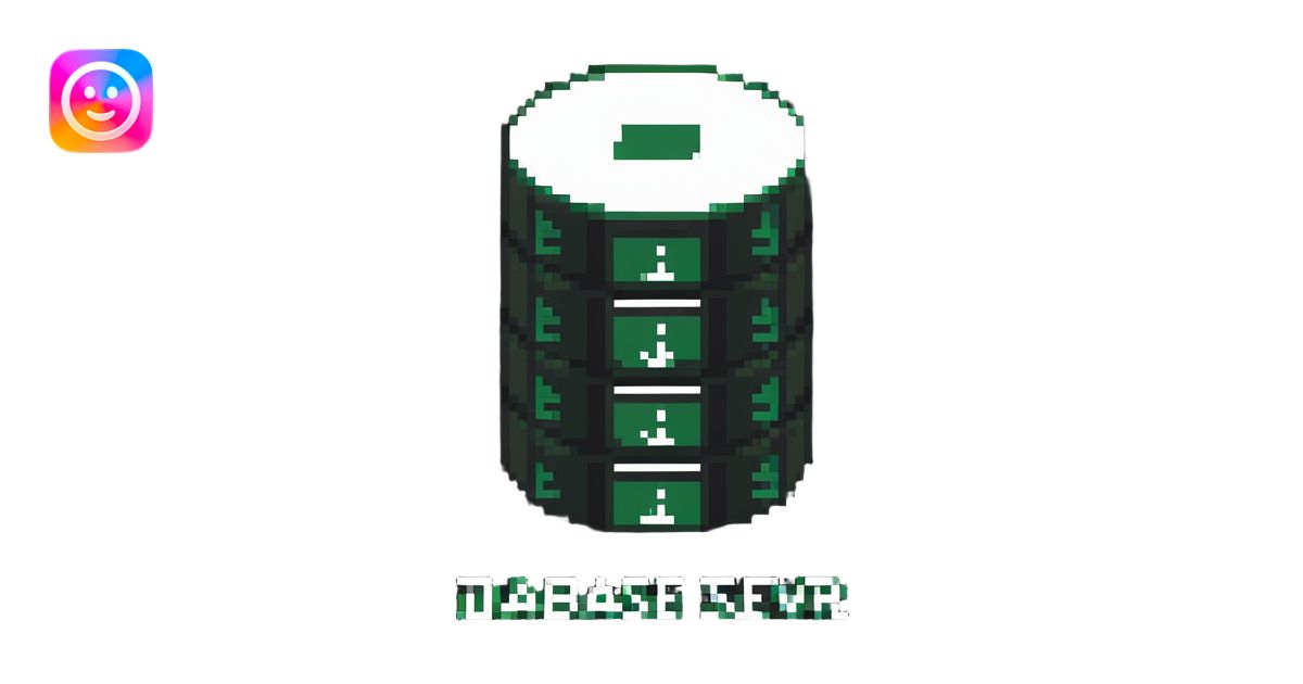 Database server logo with SQL text and cylinder symbols illustration ...