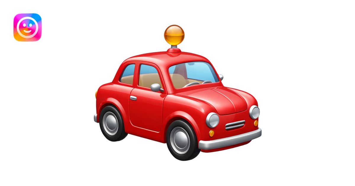 Toy car emoji | AI Emoji Generator
