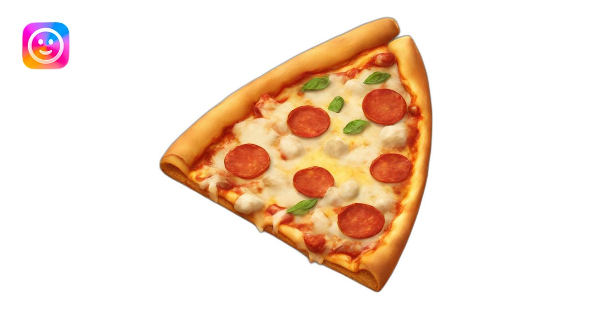 Pizzas emoji | AI Emoji Generator