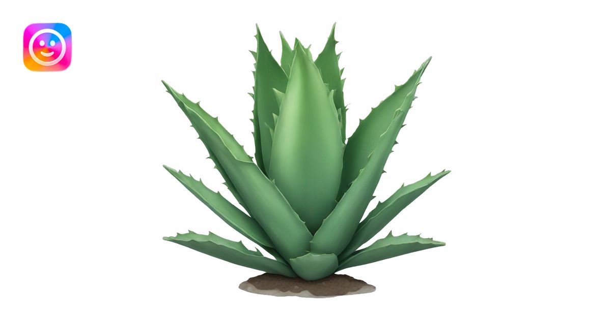 Agave plant emoji | AI Emoji Generator
