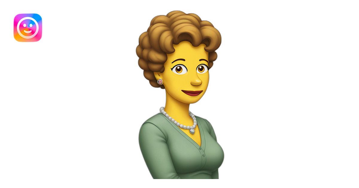 Maggy simpson emoji | AI Emoji Generator