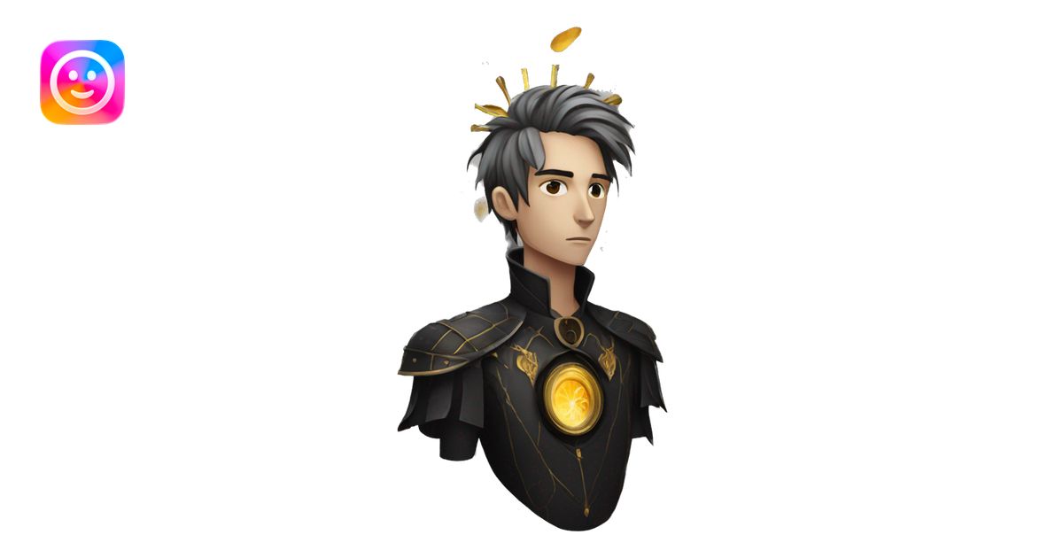 Hamlet young skinny sad man iridescent hair wearing raven feathers with ...