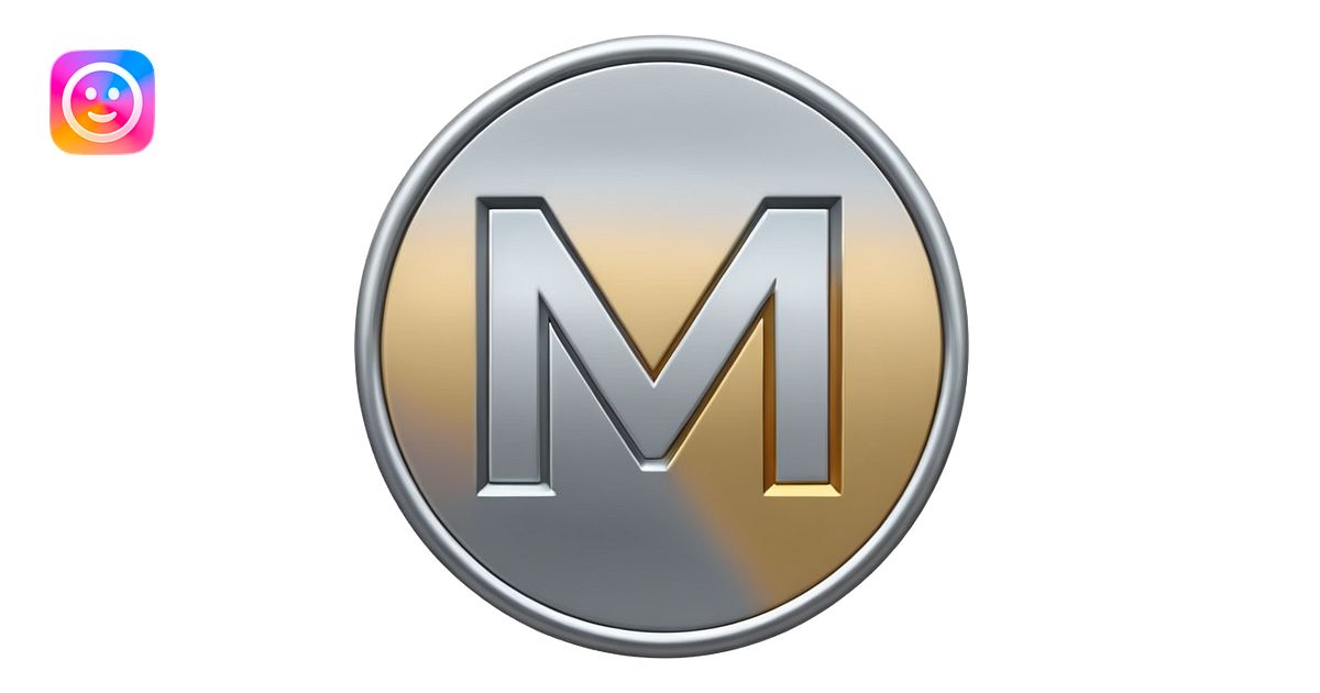 the letters MST inside a circle emoji | AI Emoji Generator