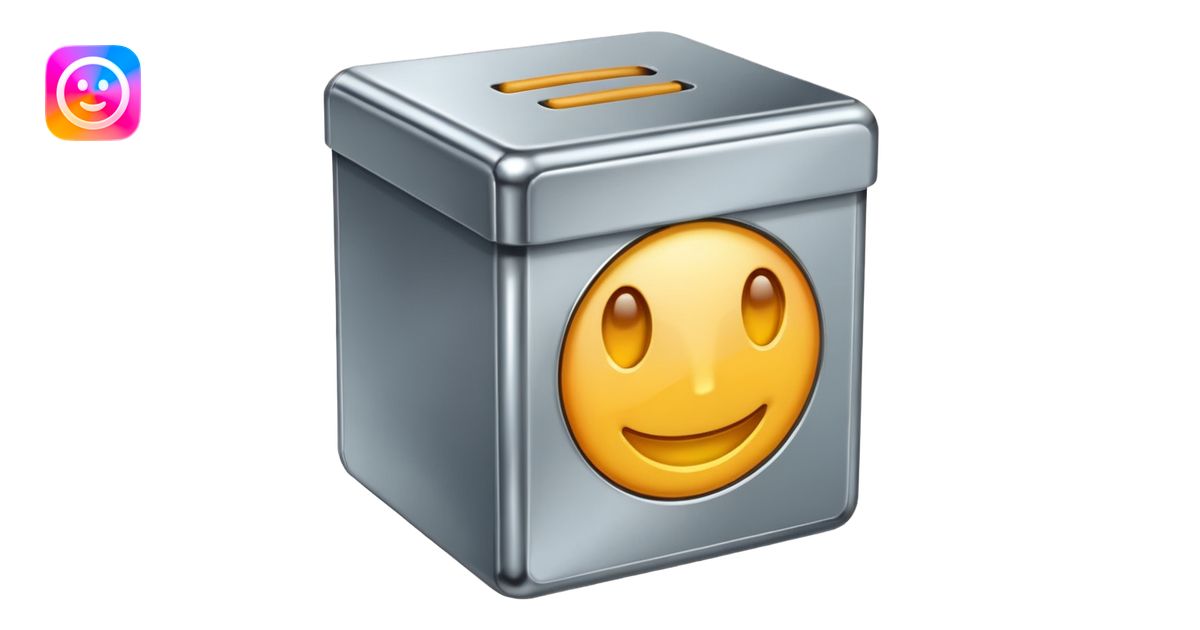 Box in x emoji | AI Emoji Generator