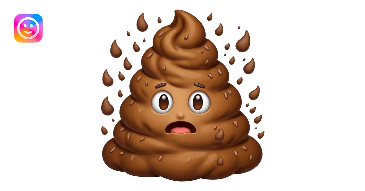Poop explosion emoji | AI Emoji Generator