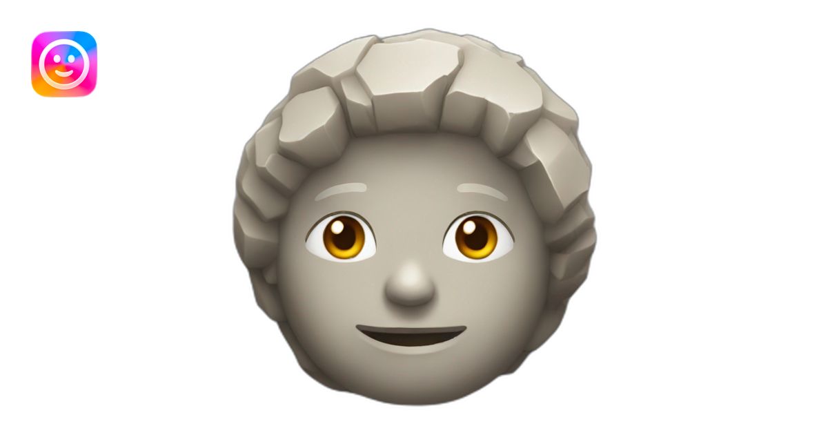 stone emoji | AI Emoji Generator