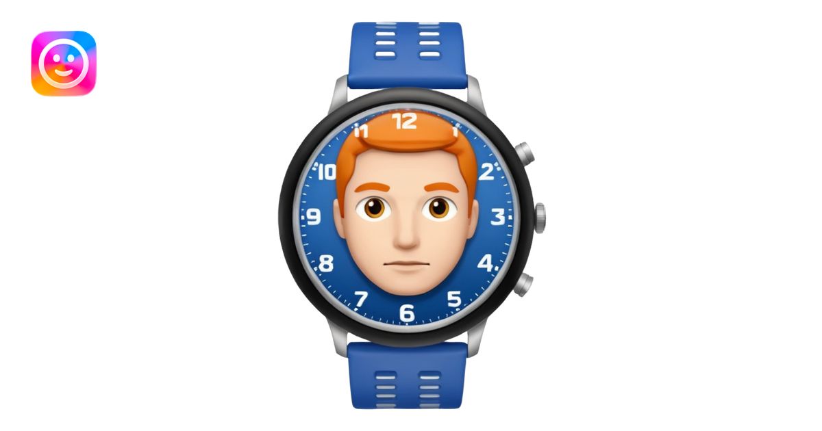 man with sport Watch emoji | AI Emoji Generator