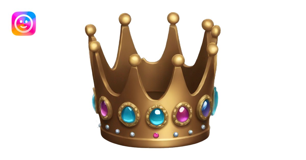 Bronze Crown emoji | AI Emoji Generator